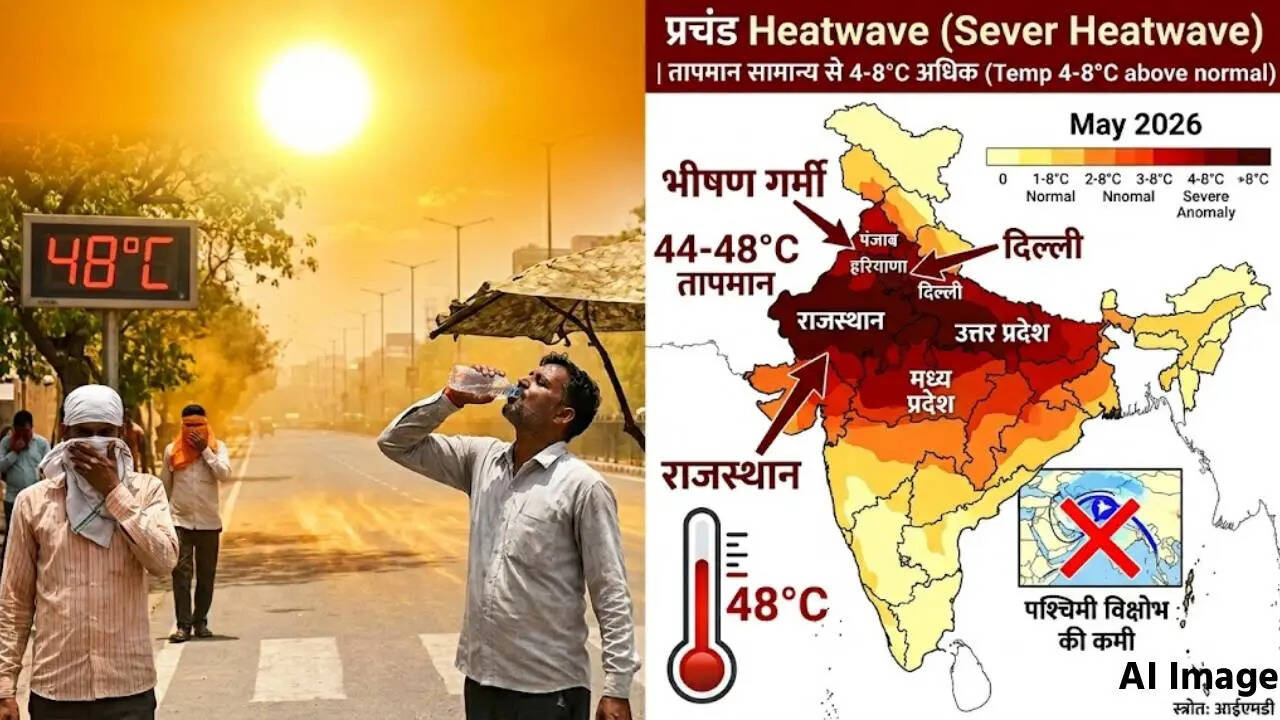 India Heatwave 2026: IMD Heat Maps Reveal Extreme Temperature and Heat ...