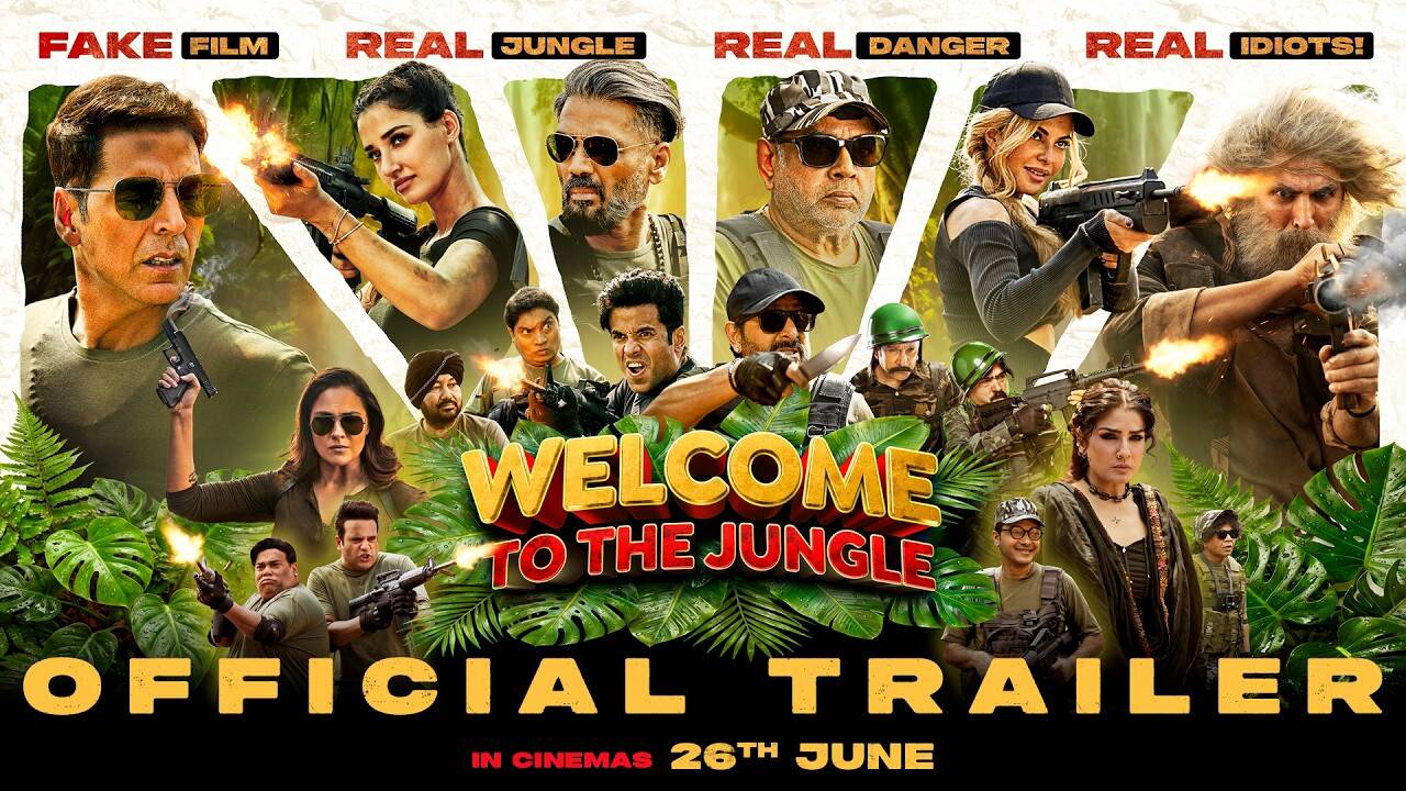 Welcome to the Jungle: सब पर भारी पड़े अक्षय कुमार, रिलीज हुआ धांसू ...