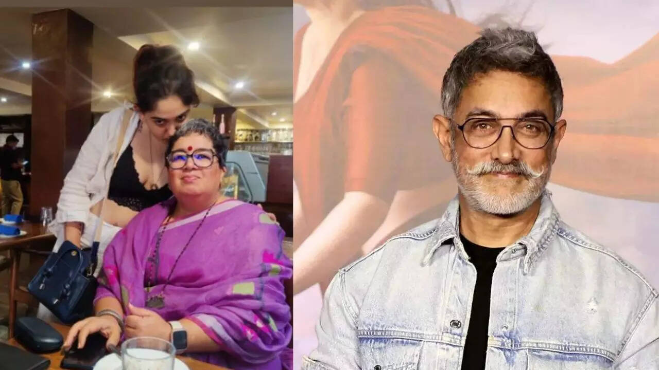 aamir khan wife reena dutta and her daughter ira khan photo viral on ...