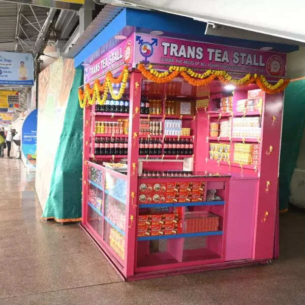 See this is the First Trans Tea Stall at a railway platform: Trans Tea ...