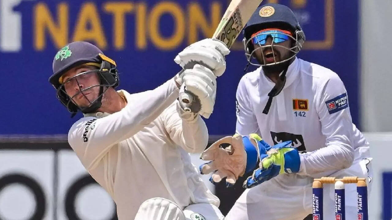 SL vs IRE 2nd test Paul Stirling scores century as Ireland pile up ...
