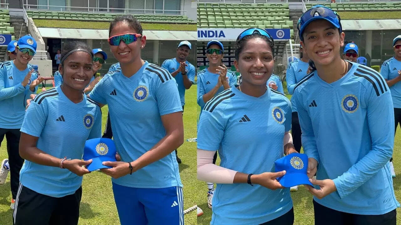 Minnu Mini and Anusha Bareddy Debut Against Bangladesh Women Smriti ...