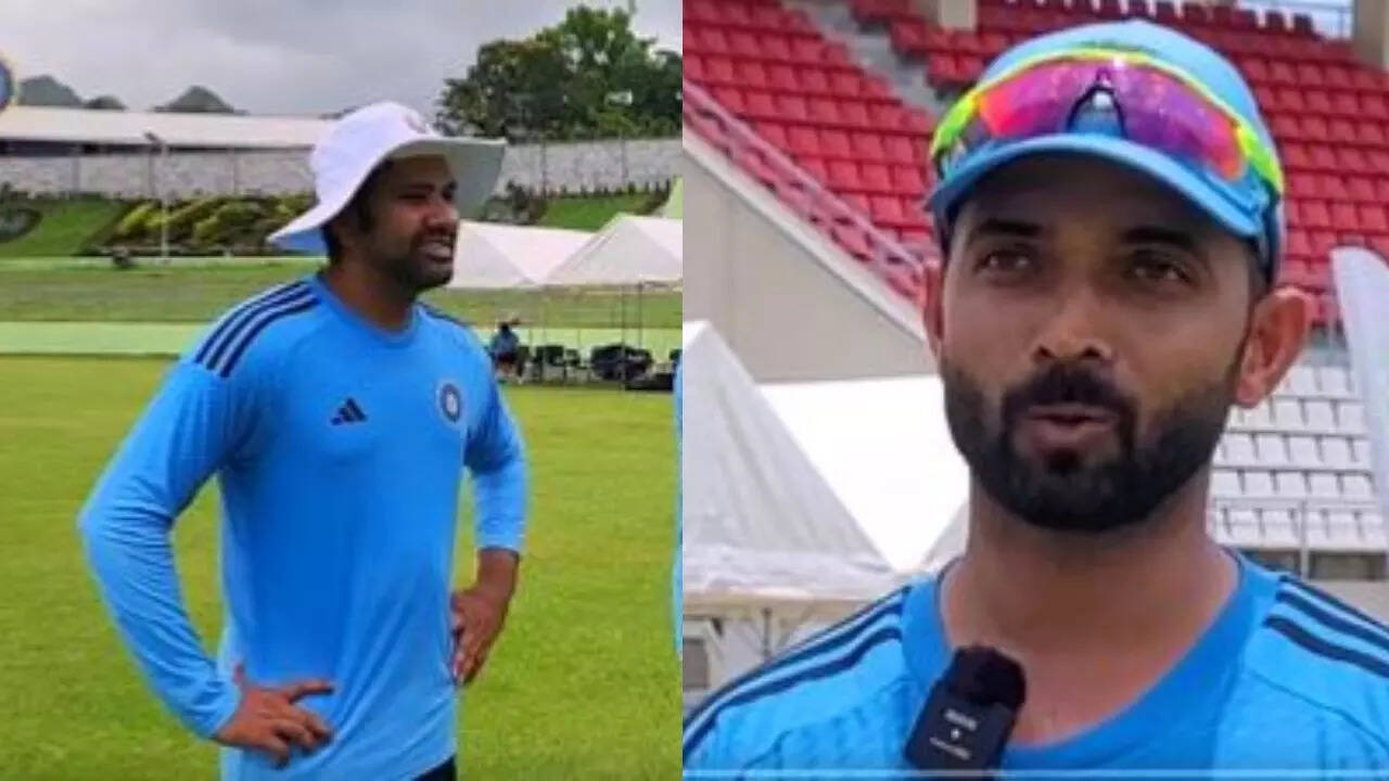 Rohit Sharma Turn Reporter Ask Question to Ajinkya Rahane ahead of ...