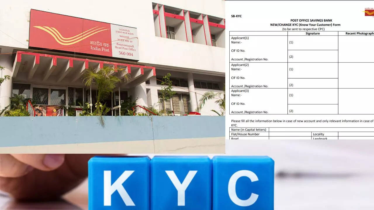 Post Office KYC Form where and how to download it, पोस्ट ऑफिस में KYC ...
