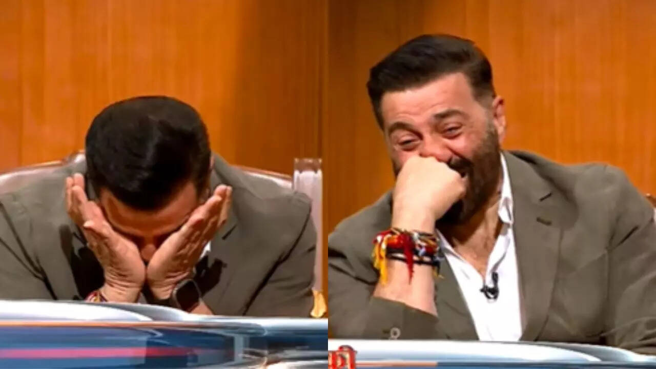 Sunny Deol Crying: sunny deol eyes filled with tears after seeing fans ...