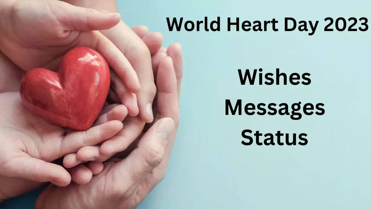 Happy World Heart Day 2023 Wishes, images, quotes, status, messages ...