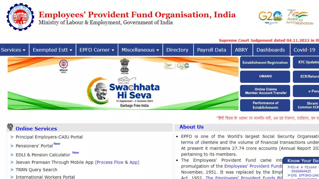 EPFO SSA Result 2023 Released: at epfindia.gov.in know how to check ...