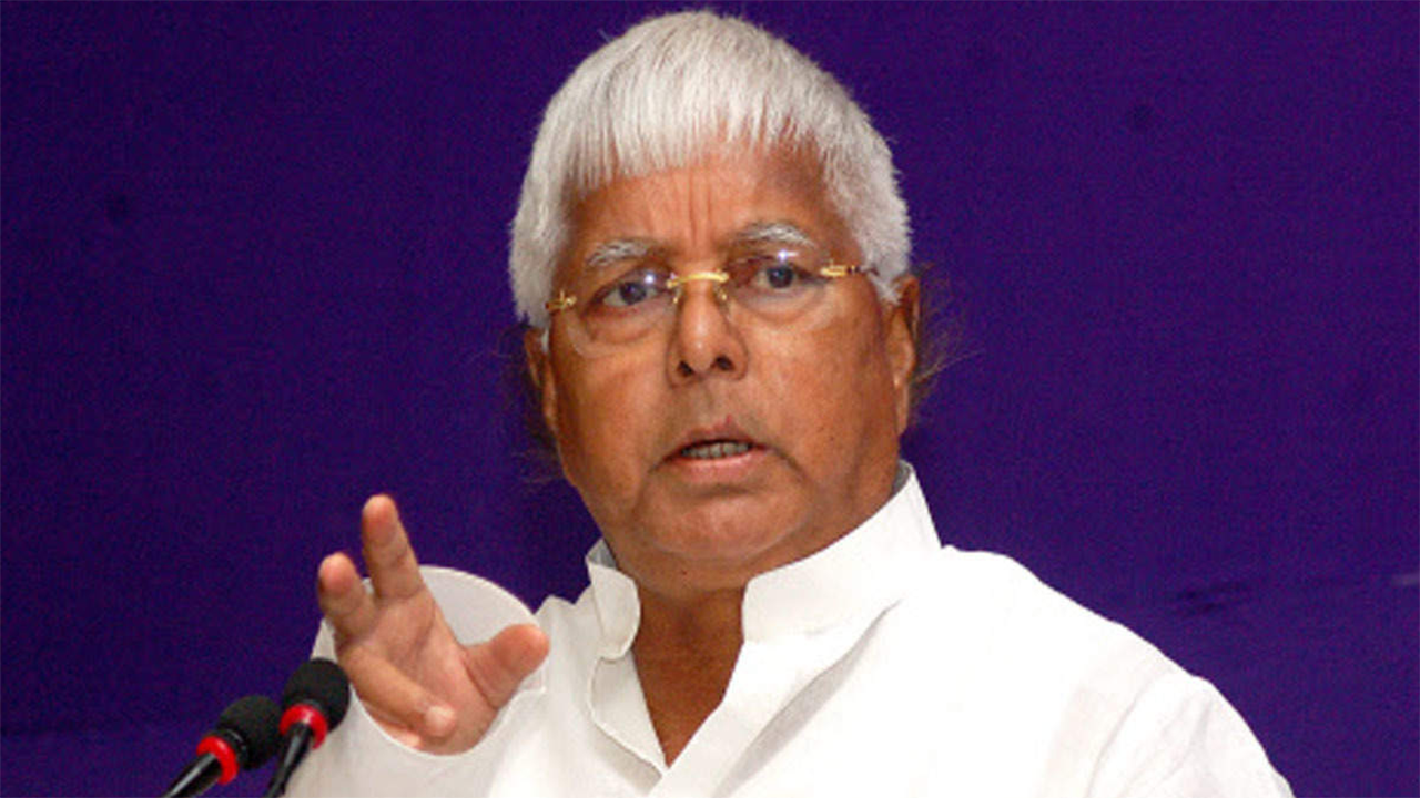 Lalu Yadav's Taunt on Nityanand Rai Should I Have Made Your Wife The CM ...