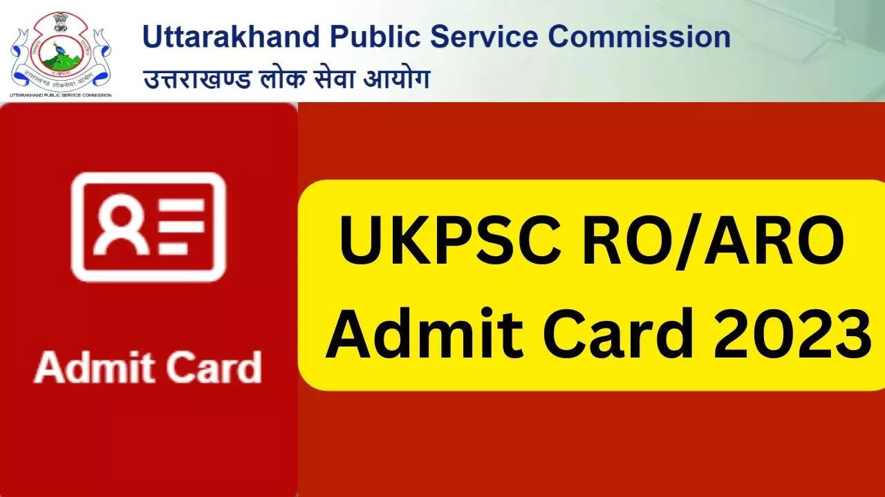 UKPSC RO/ARO Admit Card 2023 Release date is announced Check here How ...