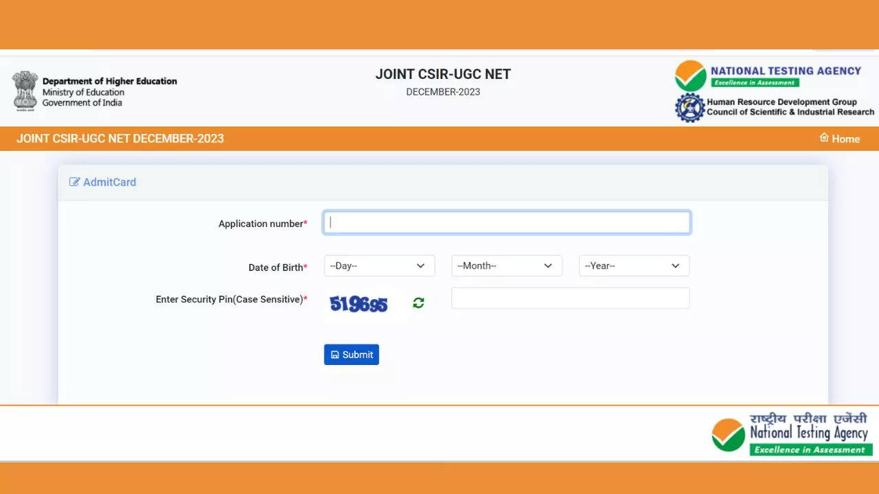 csir net admit card dec 2023 download link active on csirnet.nta.ac.in check here csir net exam ...
