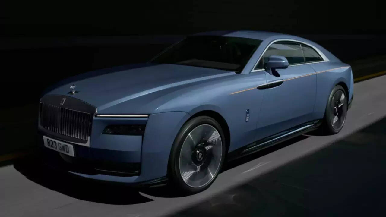 First Ever Rolls Royce Electric Car Spectre Launched In India | Times ...