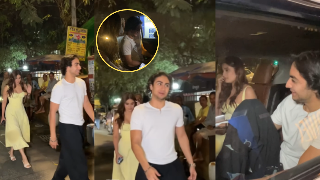 Arhaan Khan and Rasha Thadani Relationship: paparazzi clicked malaika arora son arhaan khan and ...