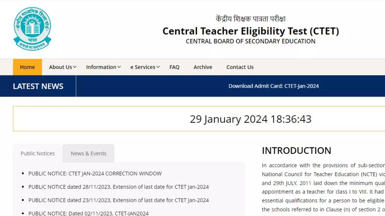 CTET January Answer Key 2024 Released soon ctet.nic.in CTET Result 2024 Date Kab Aayega check ...