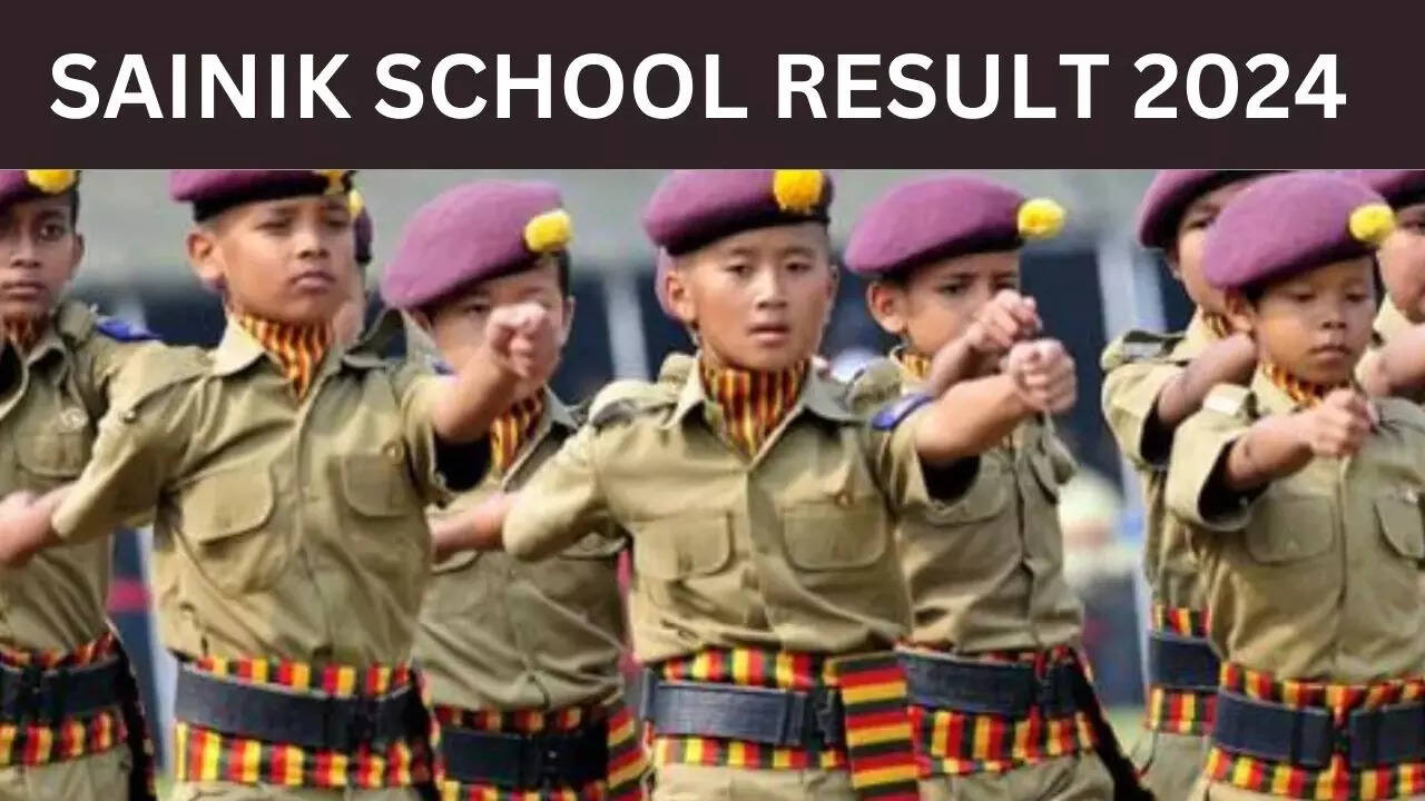 Sainik School Result 2024, Sainik School Class 6, 9 Result 2024 expected to this week at exams ...