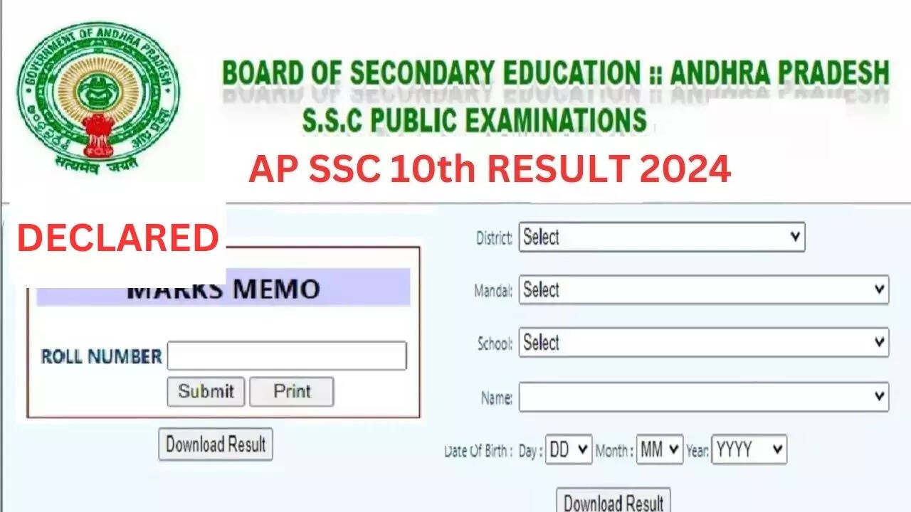 Manabadi.co.in, AP SSC 10th Result 2024 Declared on bse.ap.gov.in, bieap.gov.in, Manabadi.co.in ...