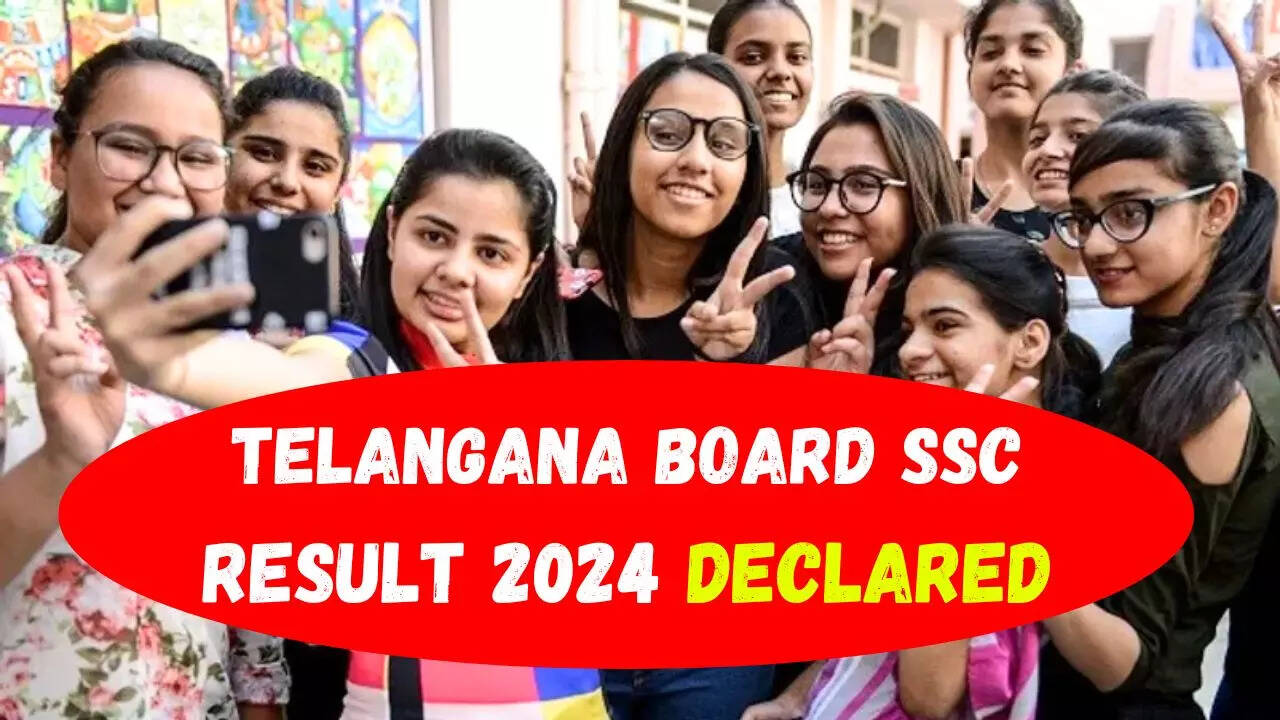 TS SSC Result 2024 Declared: Telangana Board Class 10th SSC Result Check at results.bsetelangana ...