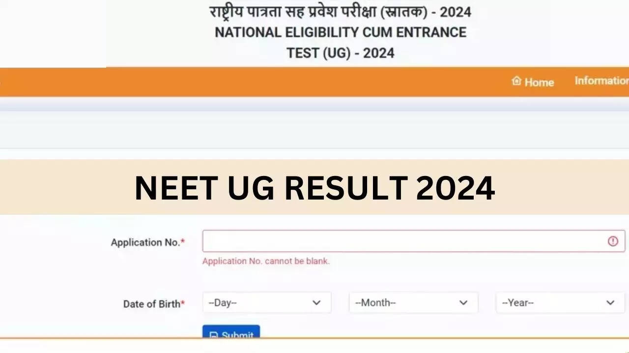 NEET UG Result 2024 Released at Exams.nta.ac.in check here Neet UG Result | Times Now Navbharat