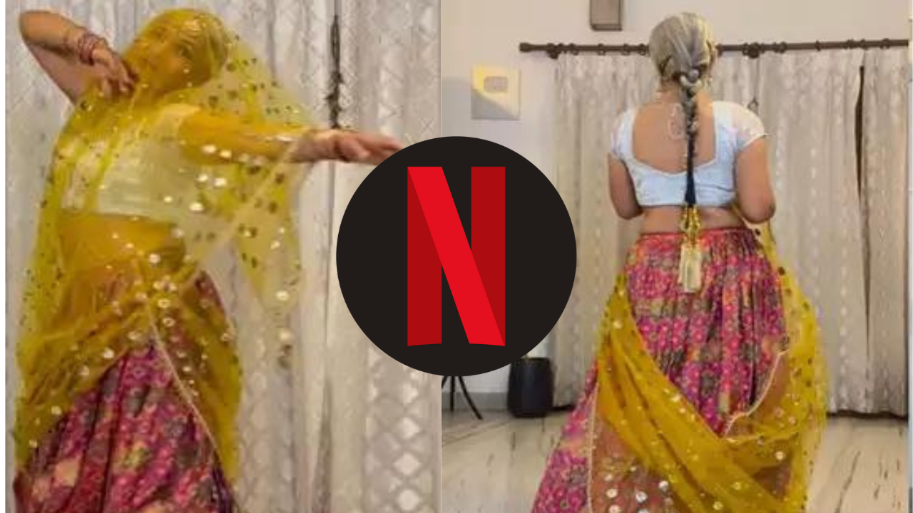 54 साल की Neeru Saini ने किया 'गजगिमिनी वॉक', Netflix ने कमेंट में लिखा ...