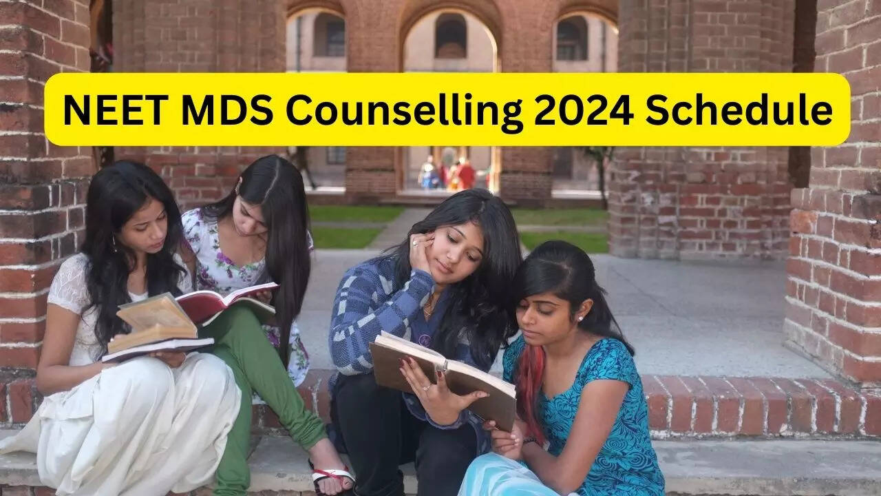 NEET MDS Counselling 2024 Schedule Pdf Download Link Active at mcc.nic ...