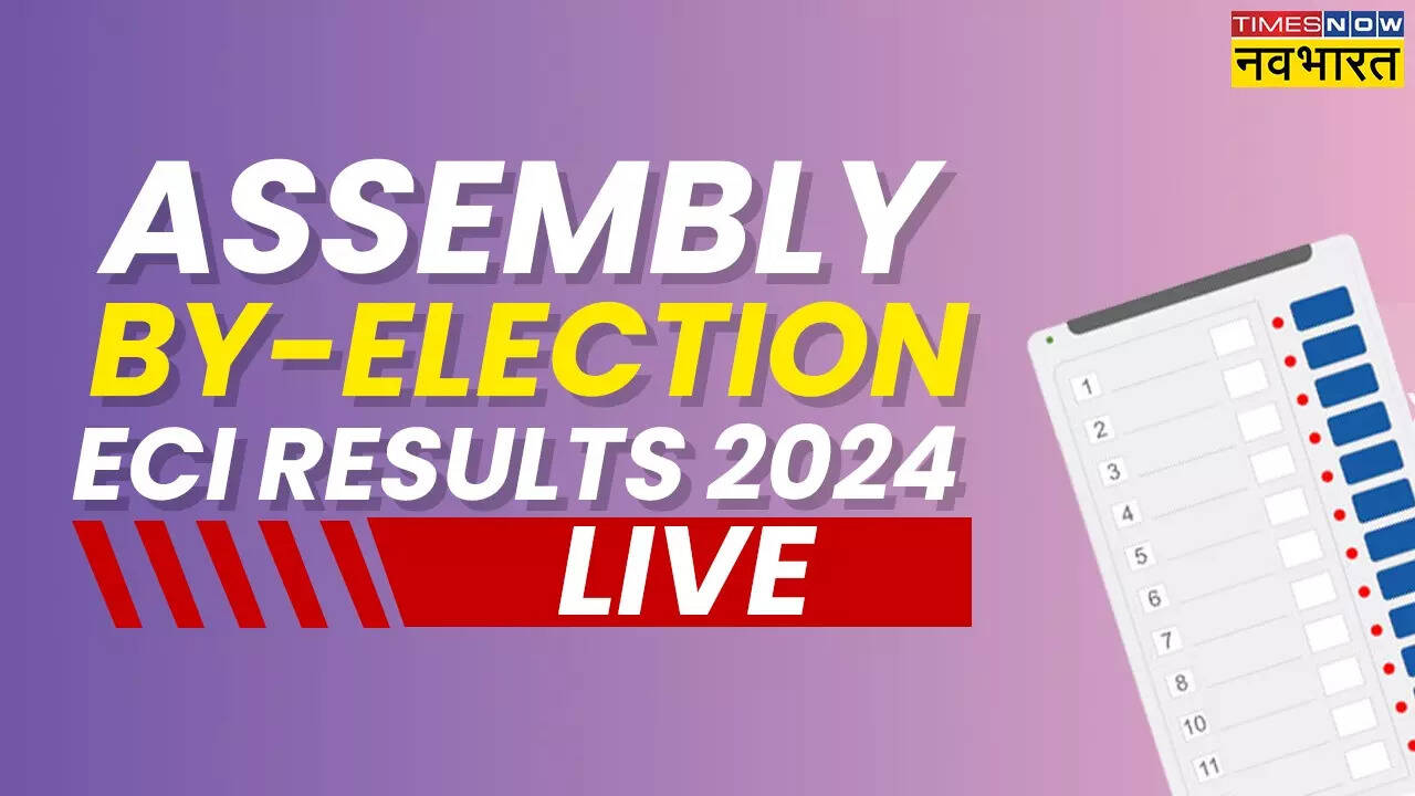ECI By Election Result 2024, Upchunav 2024 Result Election Commission of India Live, Vidhan ...
