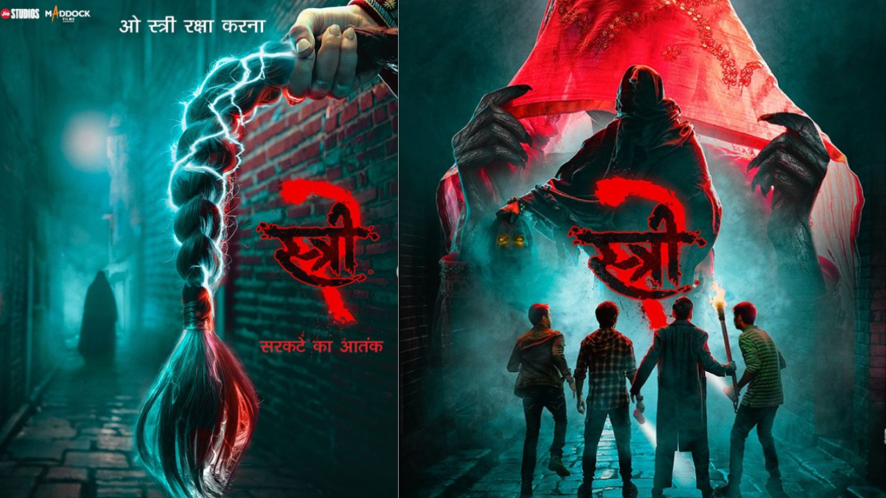 Stree 2 Movie New Poster Out: Ahead of Stree 2 Trailer Rajkumar Rao ...