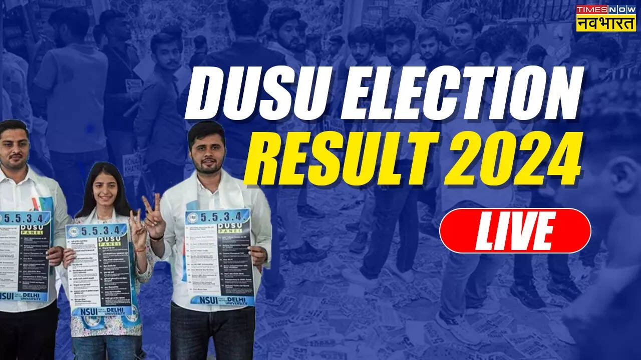 DUSU Election Result 2024: एबीवीपी और एनयूएसआई के बीच कांटे का मुकाबला ...