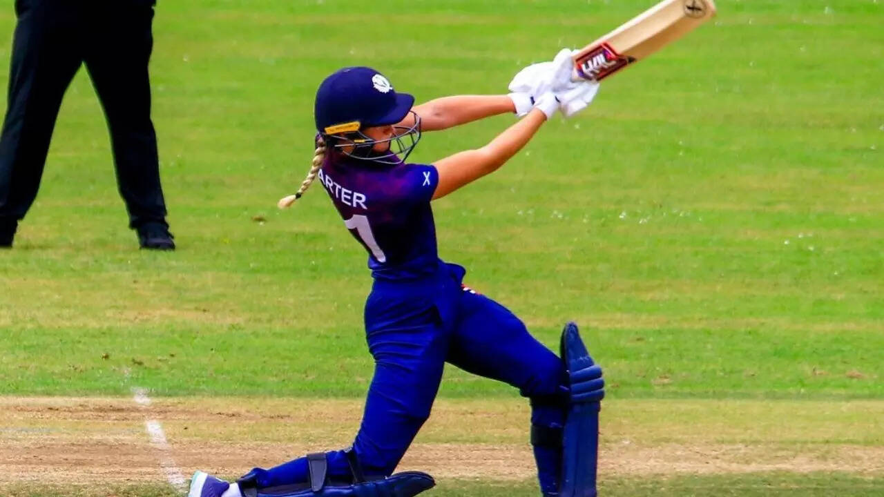 Darcey Carter Of Scotland Grab Limelight With Her Beauty In 2024 ICC ...