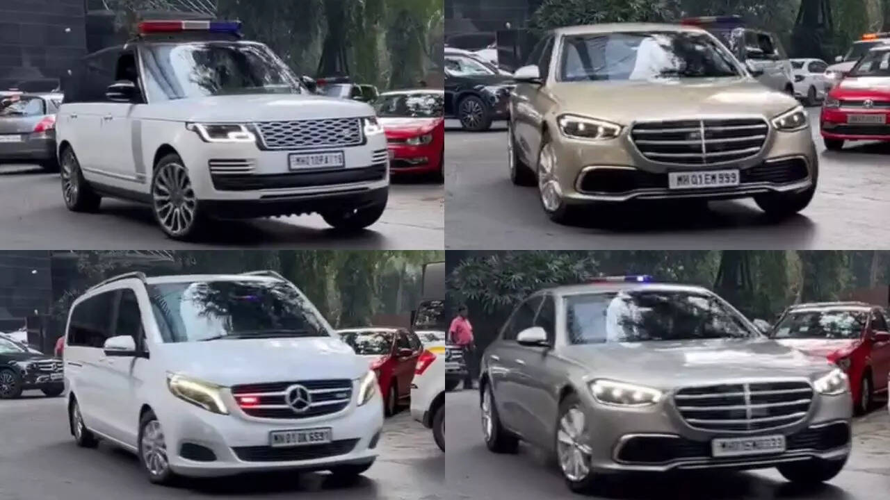 Mukesh Ambani Ultra Luxury Private Convoy Includes 15 Cars Worth Around ...
