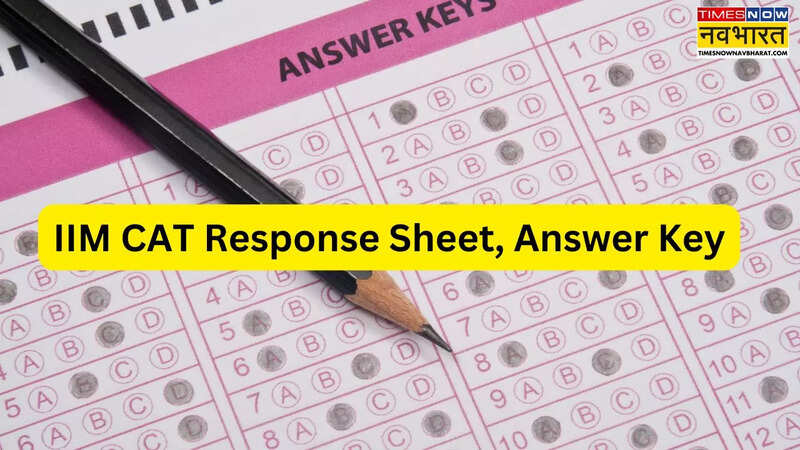 IIM CAT 2024: IIM CAT Response Sheet Pdf Link and IIM CAT Answer Key Pdf Link Activated at ...