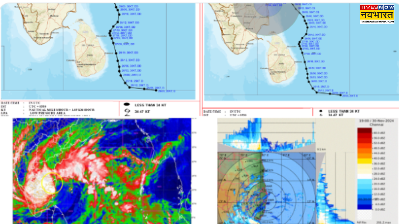 Cyclone Fengal Update: तमिलनाडु तट से टकराया चक्रवात फेंगल, 90 KM/घंटे ...