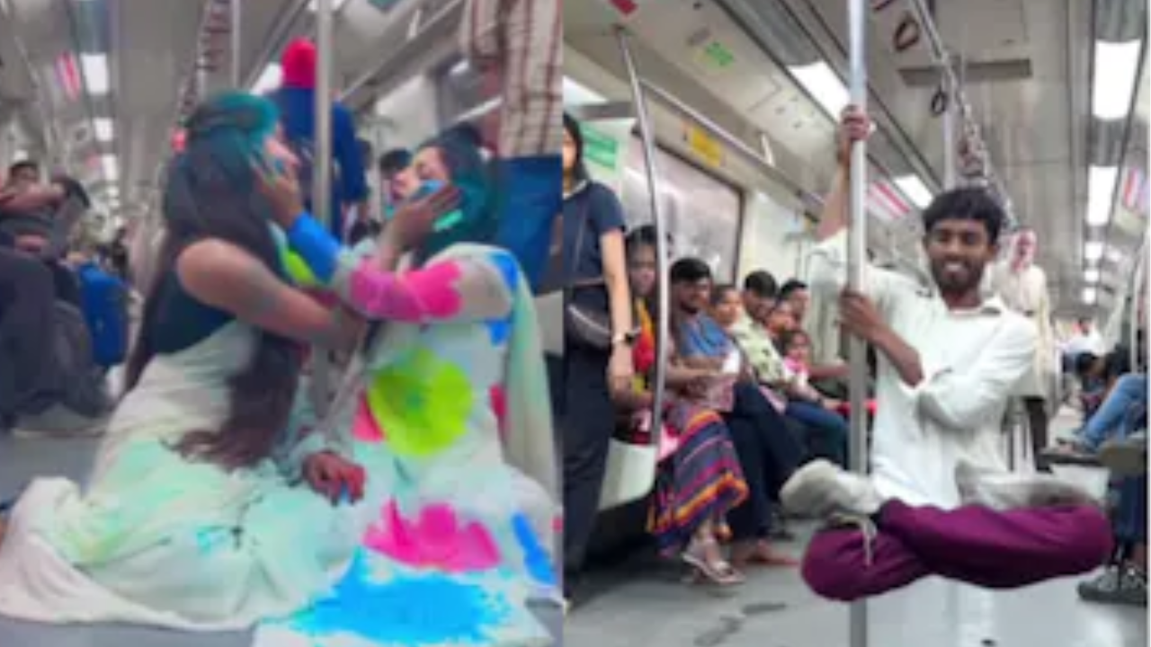 Delhi Metro Top-5 Viral Video, Top-5 Trending Video Delhi Metro, Delhi ...