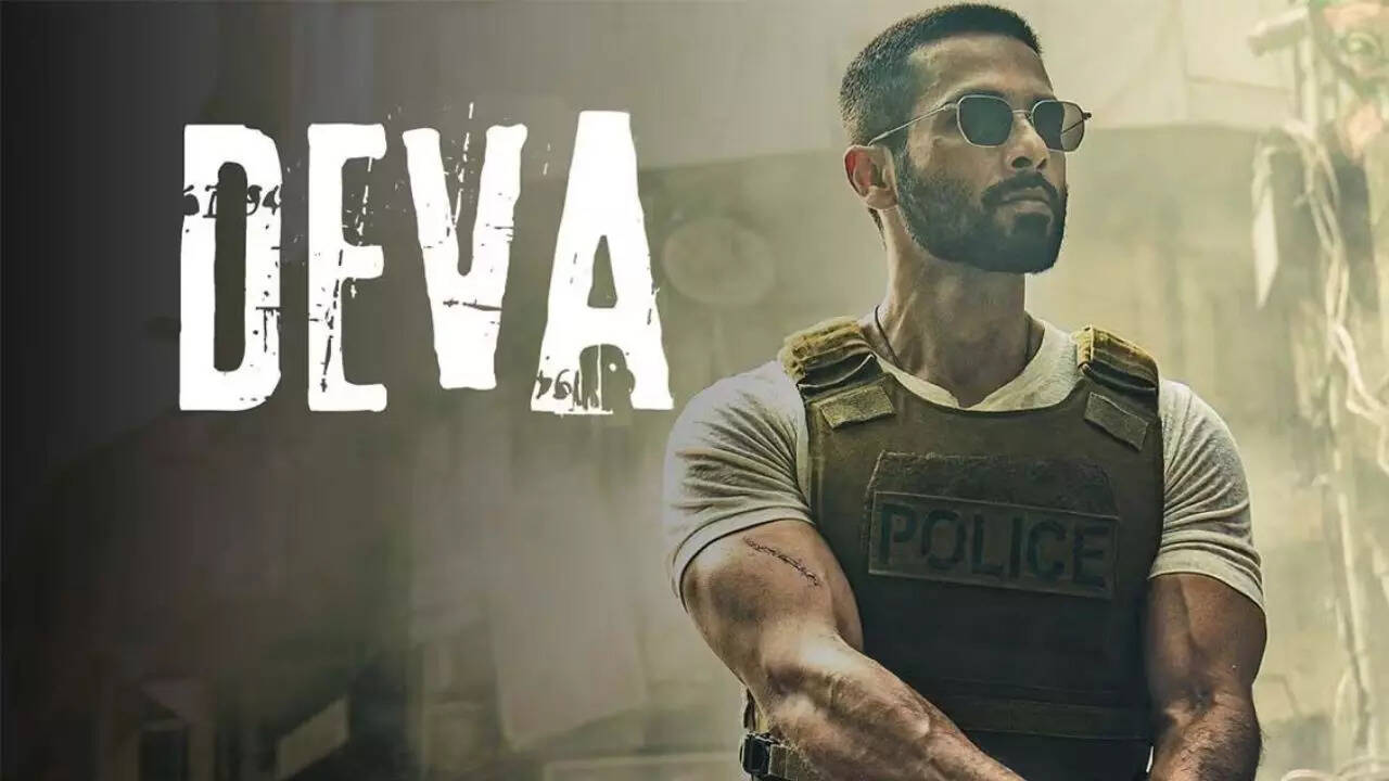 deva first poster will release on new year fans excited to watch shahid ...