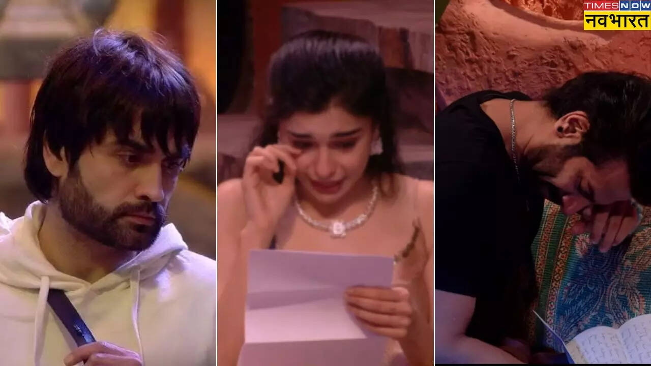 Eisha Singh To Karan Veer Mehra These Bigg Boss 18 Contestants Cry Over ...
