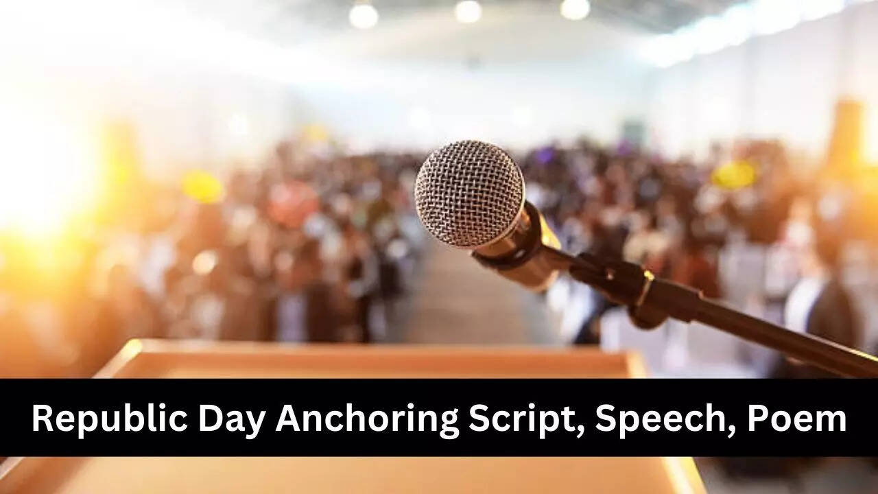 Republic Day Anchoring Script, Speech, Poem In Hindi 2025 LIVE: 26 ...