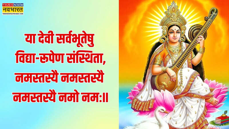 Maa Saraswati Mantra And Shlok In Sanskrit (सरस्वती माता के मंत्र और ...