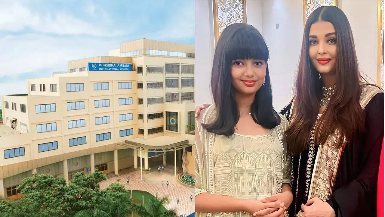 Aaradhya Bachchan School Dhirubhai Ambani International School inside ...