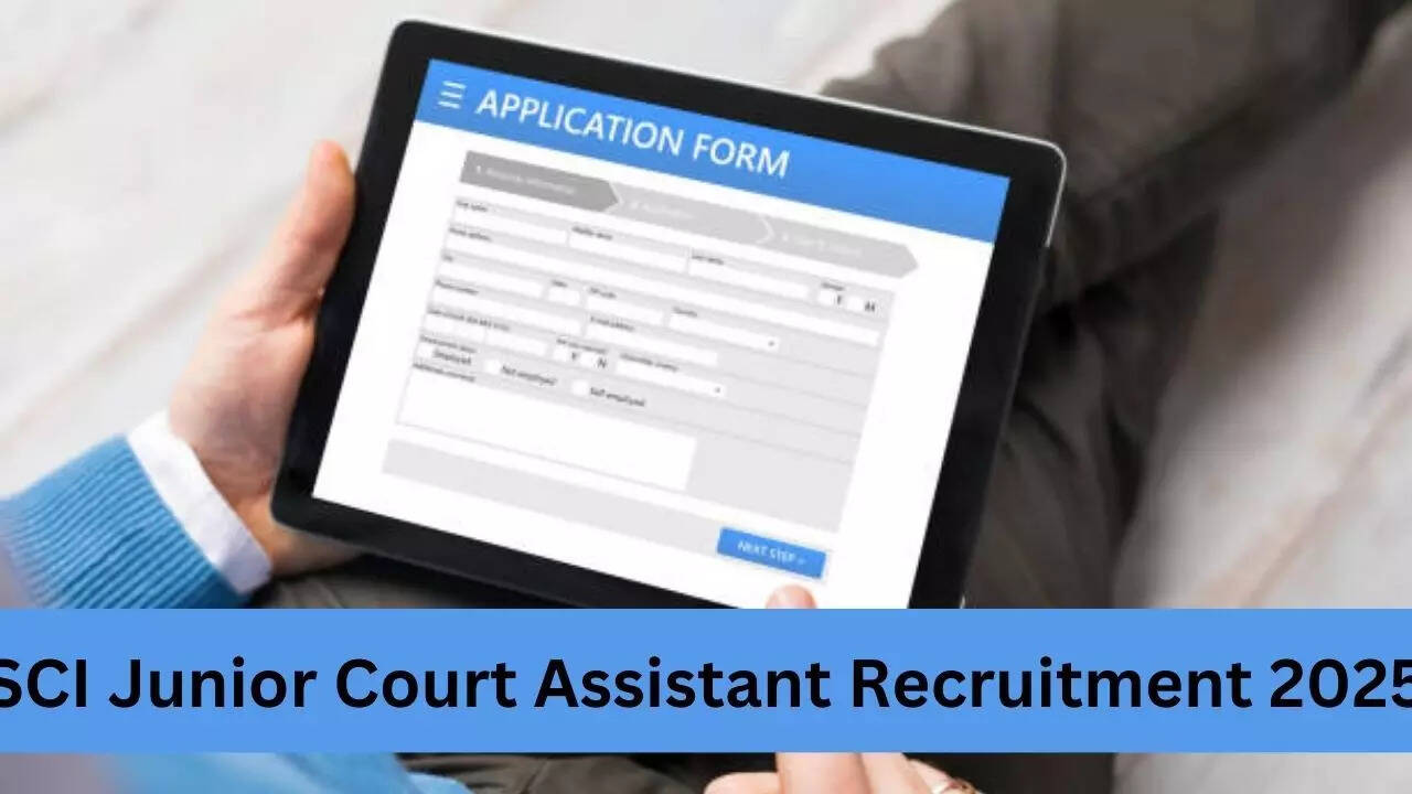 SCI Junior Court Assistant Recruitment 2025: For 241 Posts Apply Online at sci.gov.in Know ...