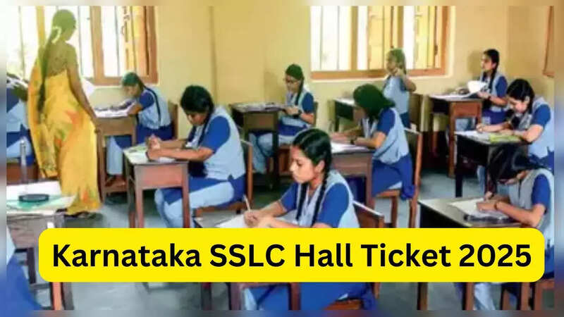 Karnataka SSLC Hall Ticket 2025 (कर्नाटक एसएसएलसी हॉल टिकट 2025 ...