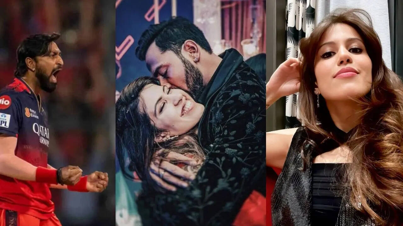 RCB star Krunal Pandya and wife Pankhuri Sharma love story and age difference-IPL से शुरू हुई थी ...