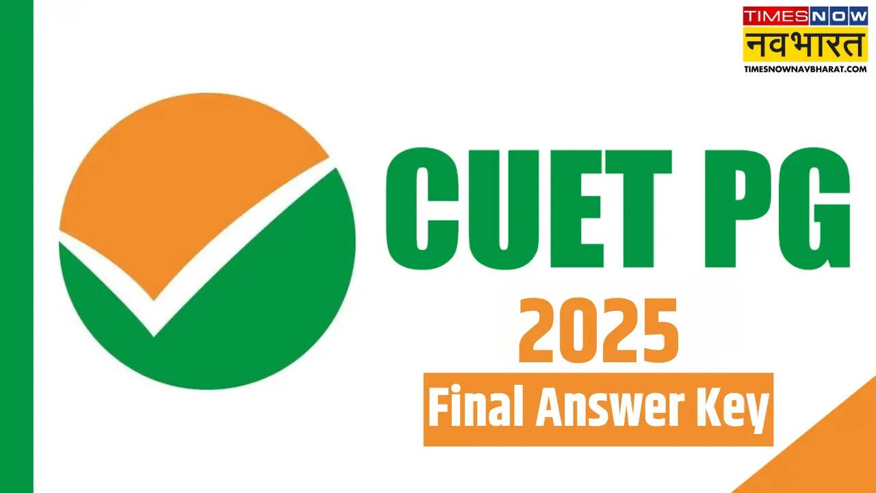 cuet pg result final answer announced check on exam nta ac in cuet pg: CUET PG Result 2025: CUET ...
