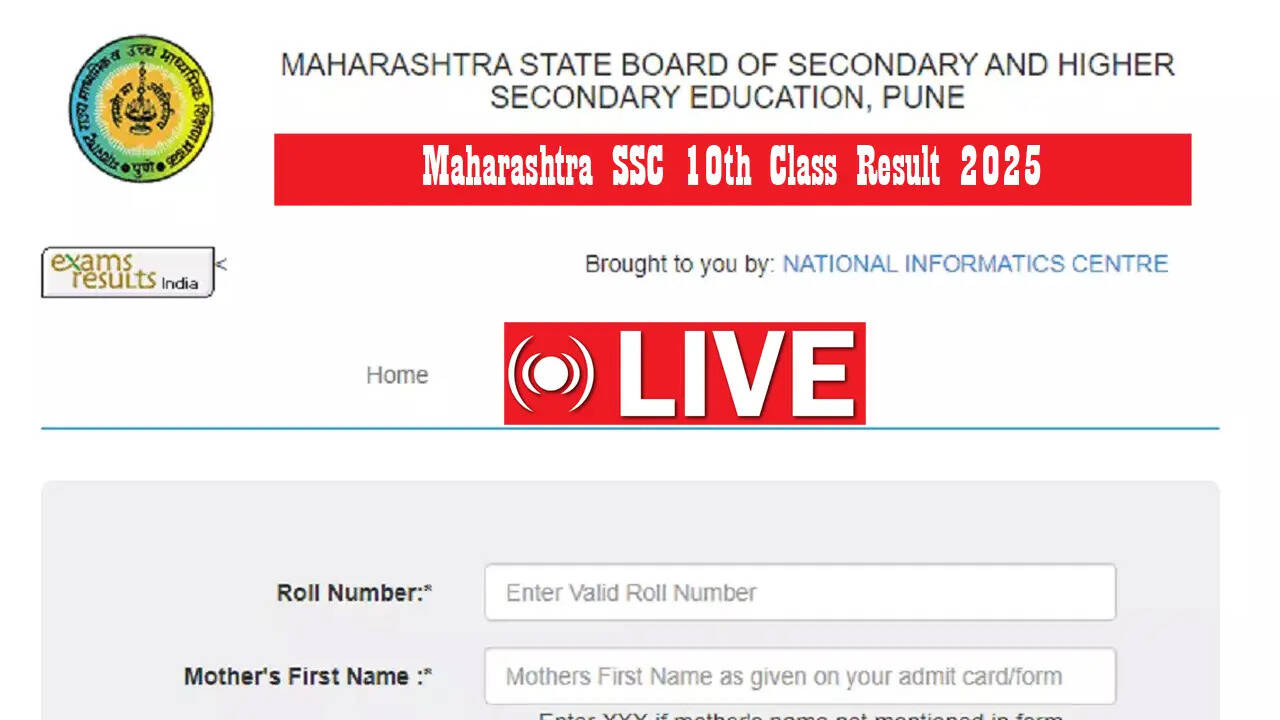ssc result 2025, mahahsscboard.in महाराष्ट्र बोर्ड 10 वीचा निकाल 2025, Maharashtra SSC Result ...