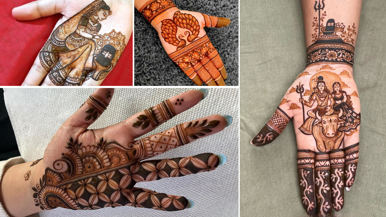 Latest trendy sawan mehndi design: Sawan Shivratri, Sawan Start date ...
