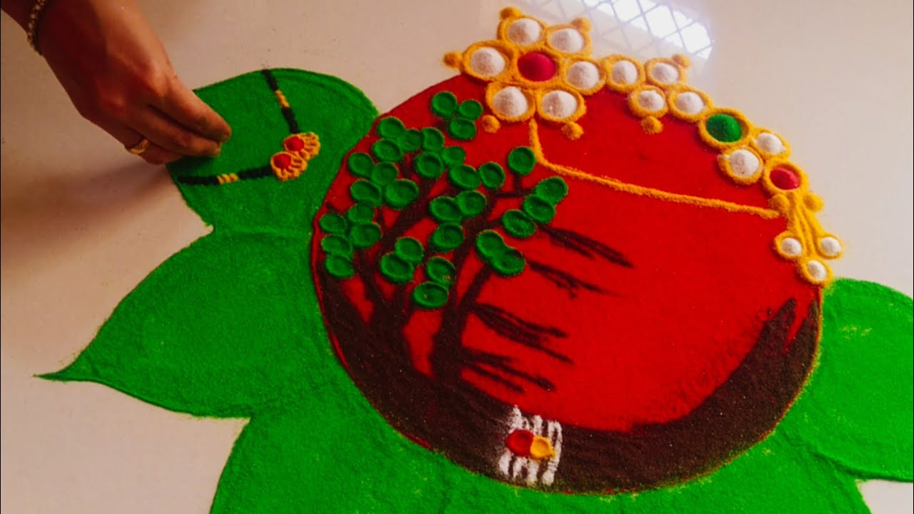 vat purnima rangoli designs 2025 : latest, easy, beautiful and simple ...