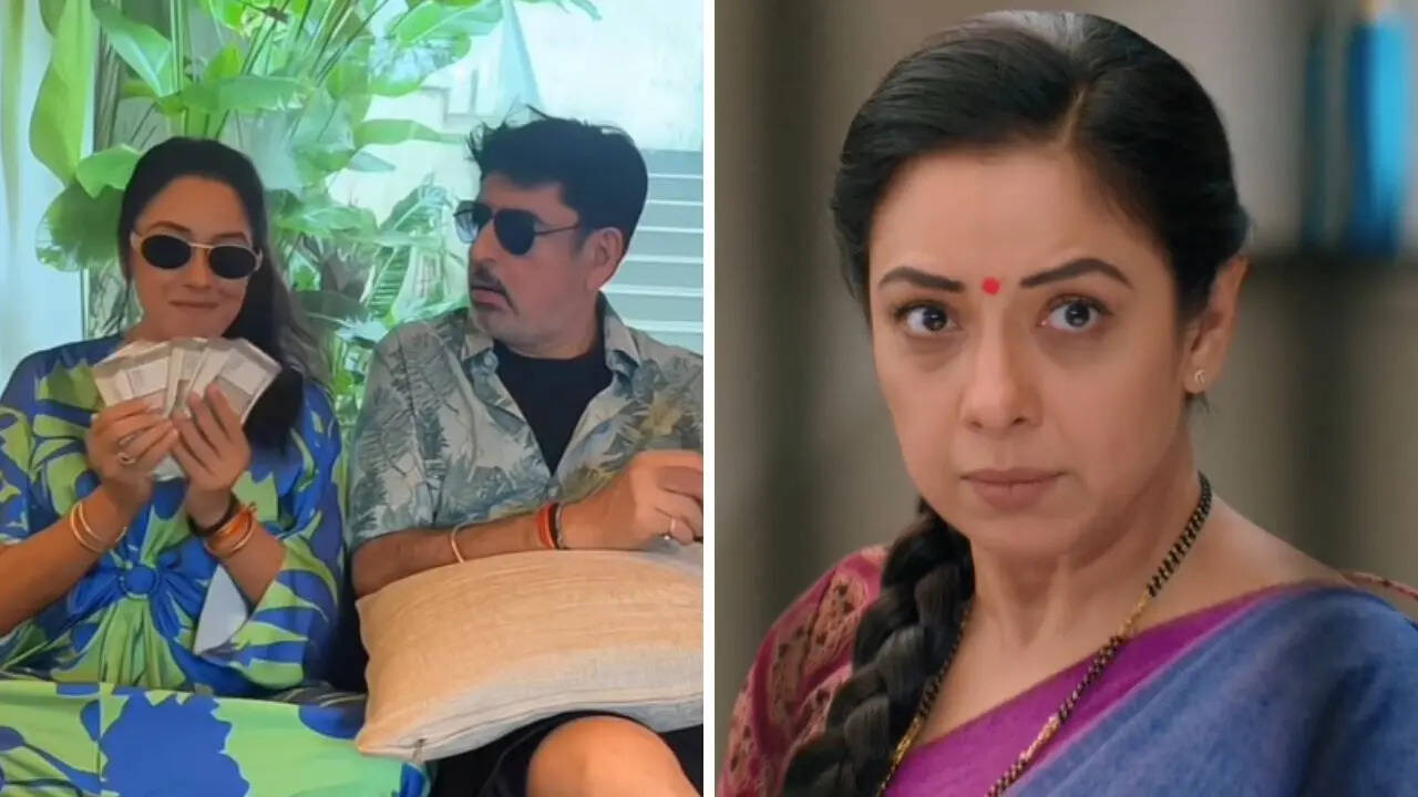 Rupali Ganguly From Anupamaa Snatches Money From Husband Ashwin K Verma - Rupali Ganguly ने पति ...