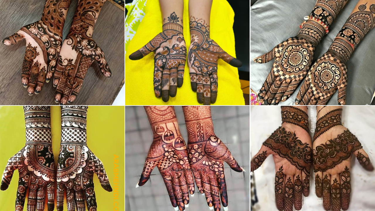 Marwari Mehndi Designs: Simple Rajasthani Mehndi Designs, Full Hand ...