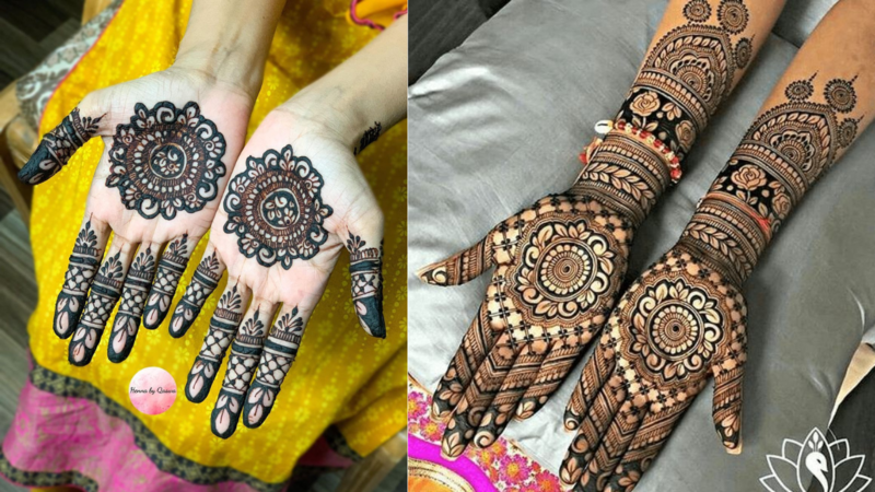 Marwari Mehndi Designs: Simple Rajasthani Mehndi Designs, Full Hand ...
