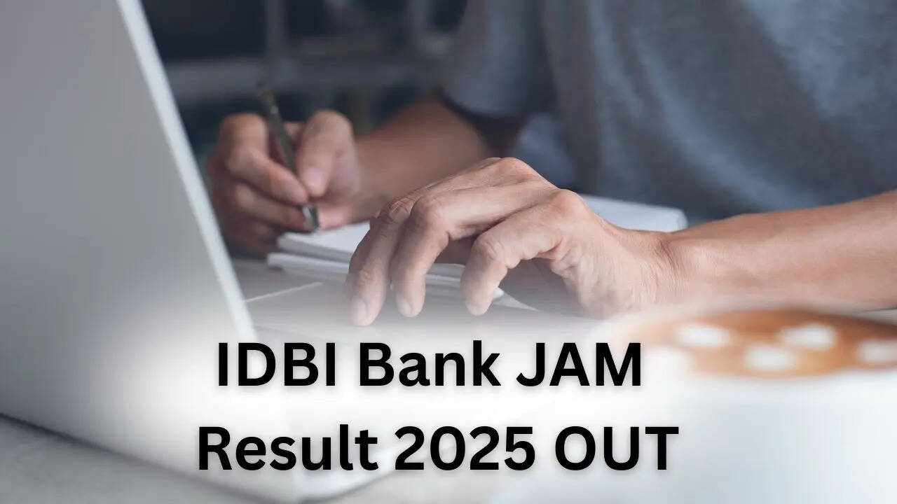 IDBI Bank JAM Result 2025 Pdf Download Link active check your status on idbibank.in | Times Now ...