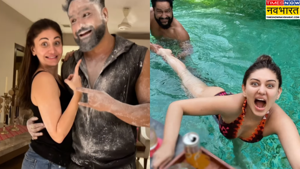 parag tyagi shared fun moments with shefali jariwala see video here - शेफाली जरीवाला संग बिताए ...