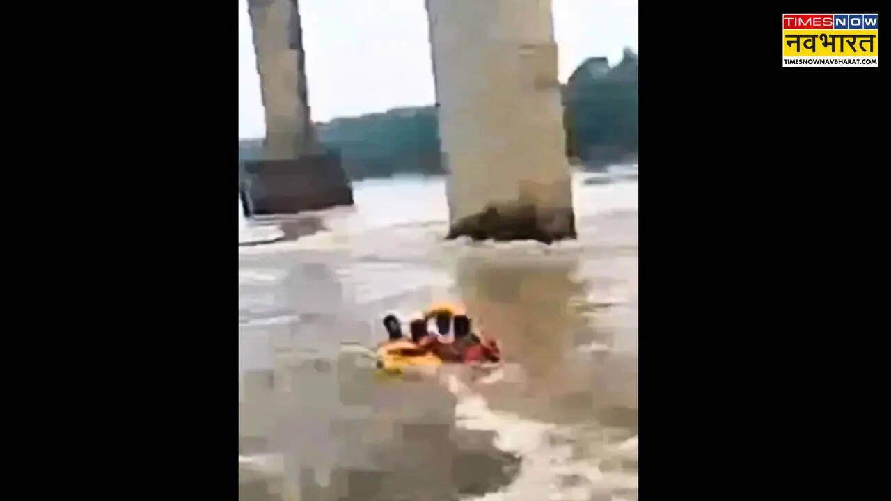 Youths Jump into Swollen Damodar River in Bokaro, Rescued Just in Time ...