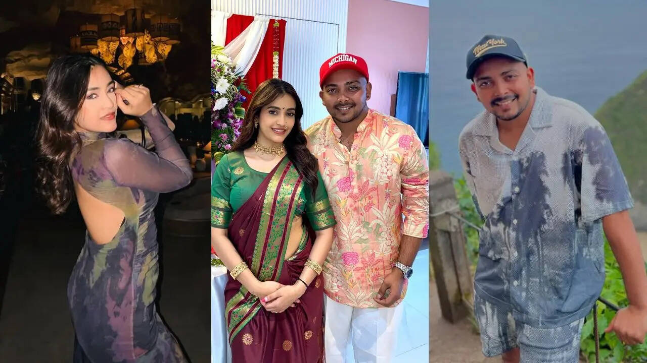 Prithvi Shaw and Girlfriend Akriti Agarwal age difference and love story